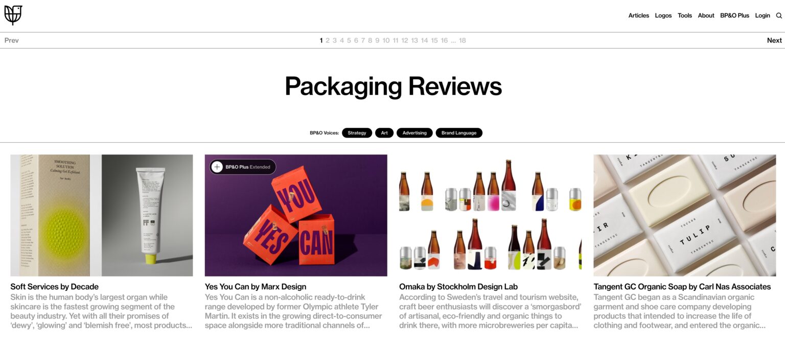 10 Inspirational Websites for Package Design - Packoi