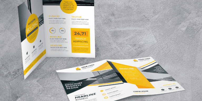 10 Types of Folded Brochures For Your Business